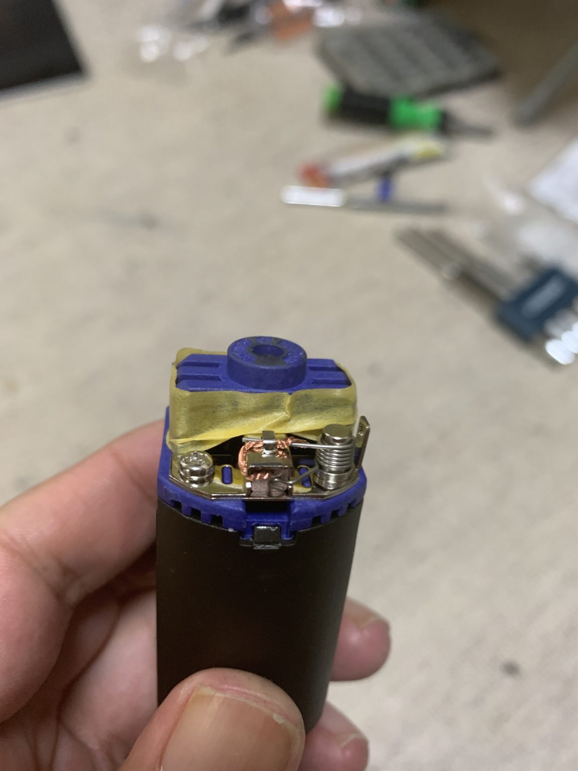 電動ガンへのSBDの取り付け