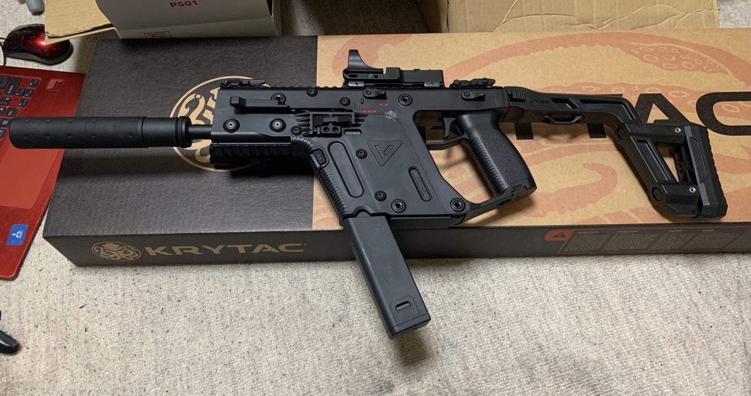KRYTAC KRISS VECTOR 初速、サイクルアップのカスタム その2