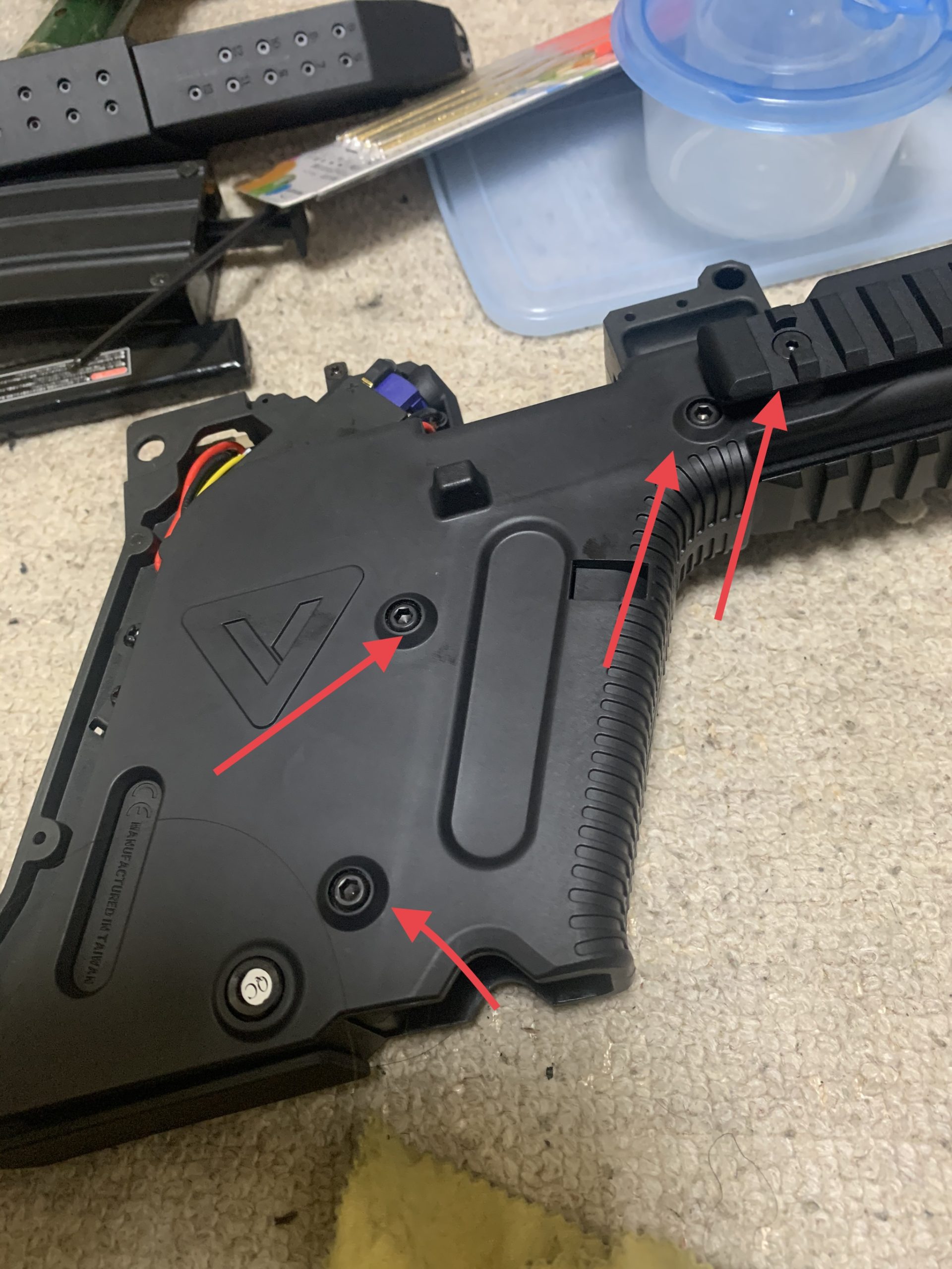 KRYTAC 電動ガン KRISS VECTORのレビューと分解