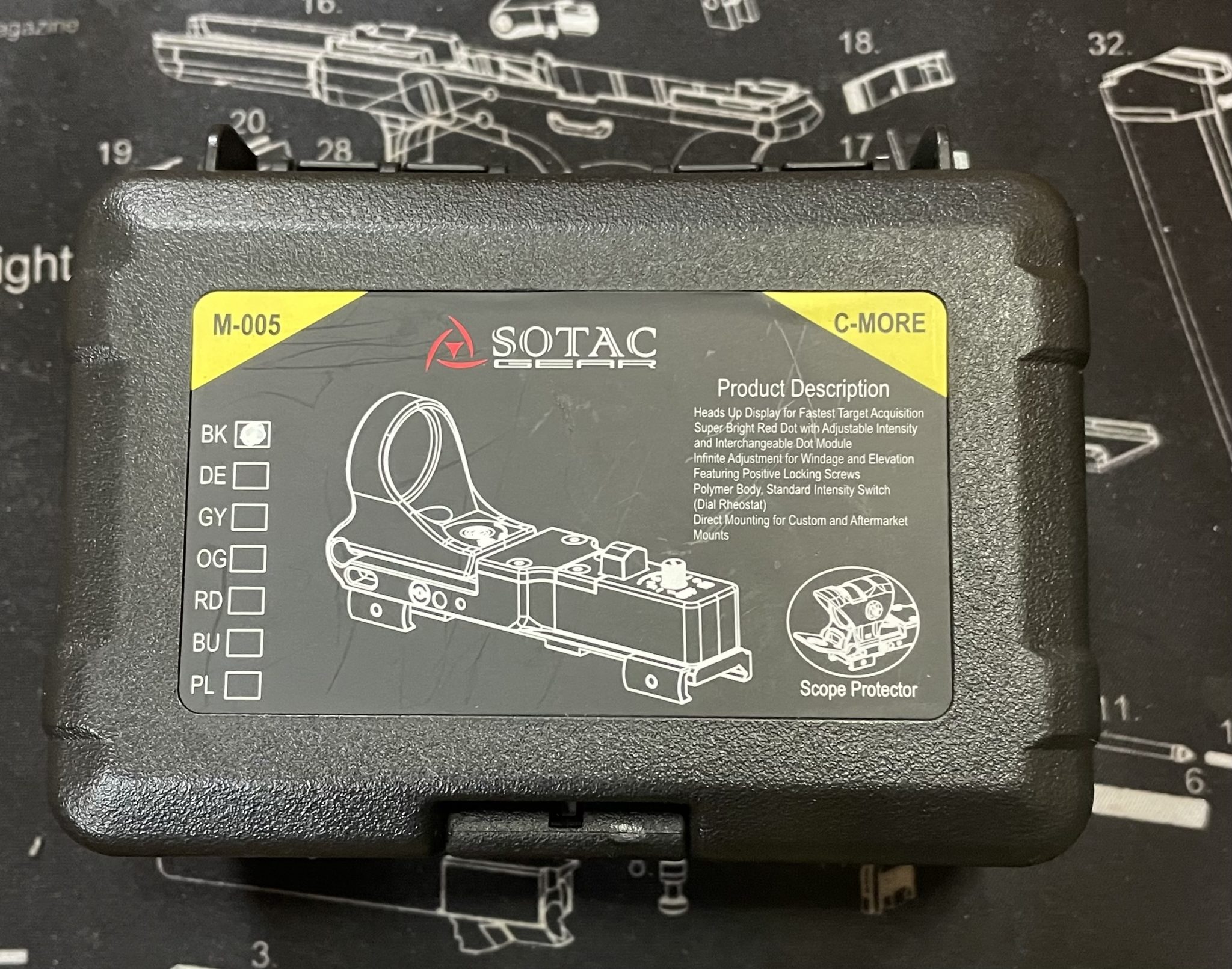 SOTAC C-MORE ドットサイト レプリカ レビュー
