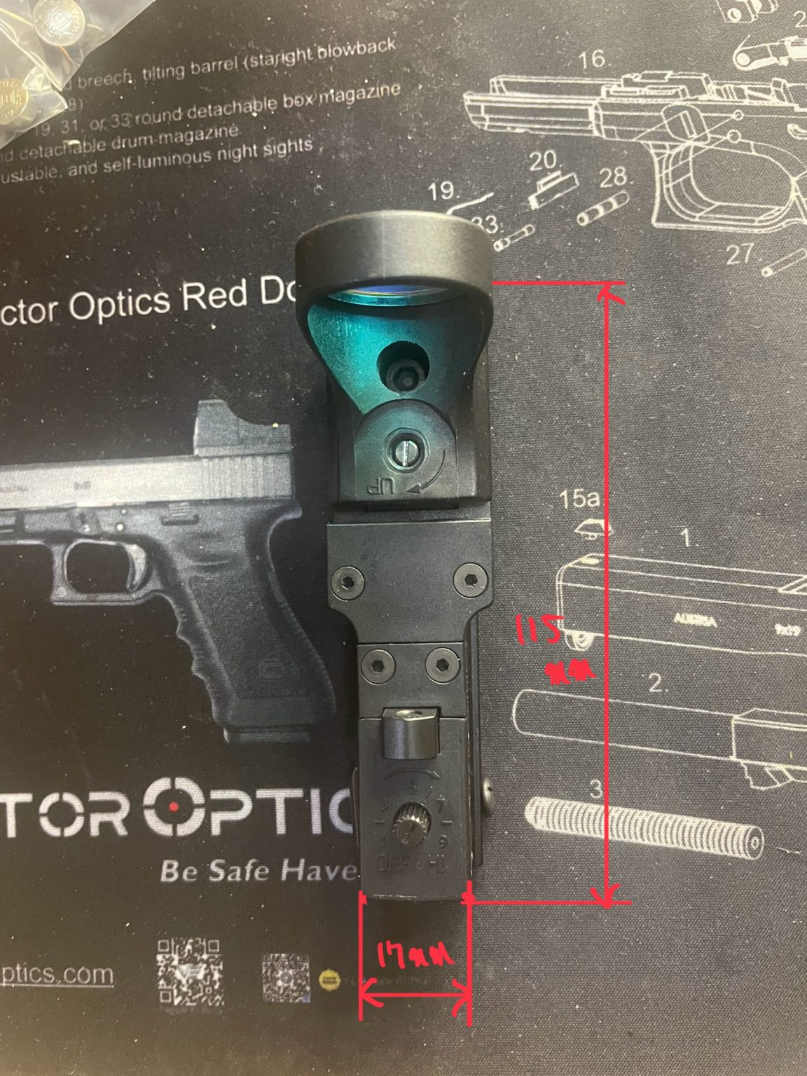 SOTAC C-MORE ドットサイト レプリカ レビュー